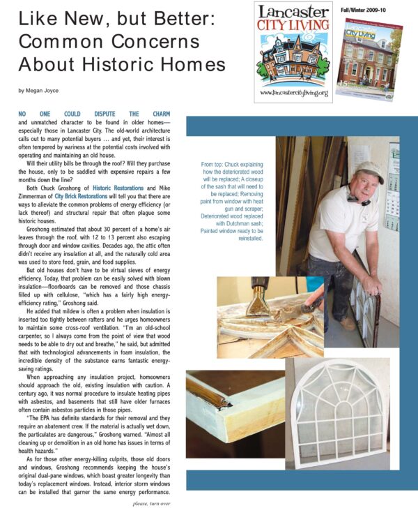 Nationally acclaimed preservation contractor trusted by homeowners ...