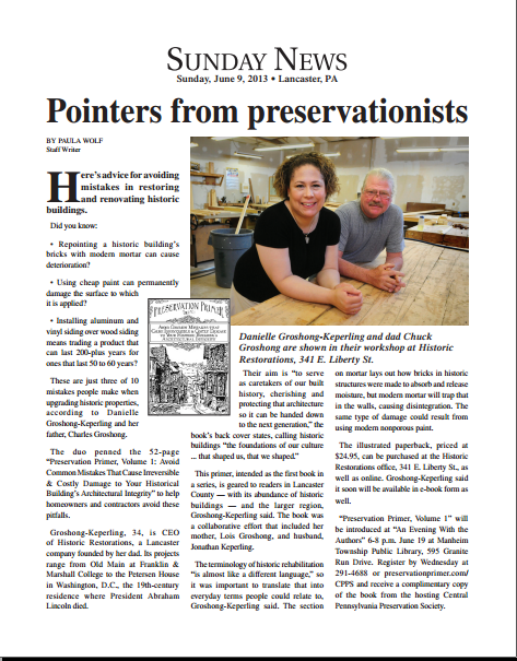 Nationally acclaimed preservation contractor trusted by homeowners ...